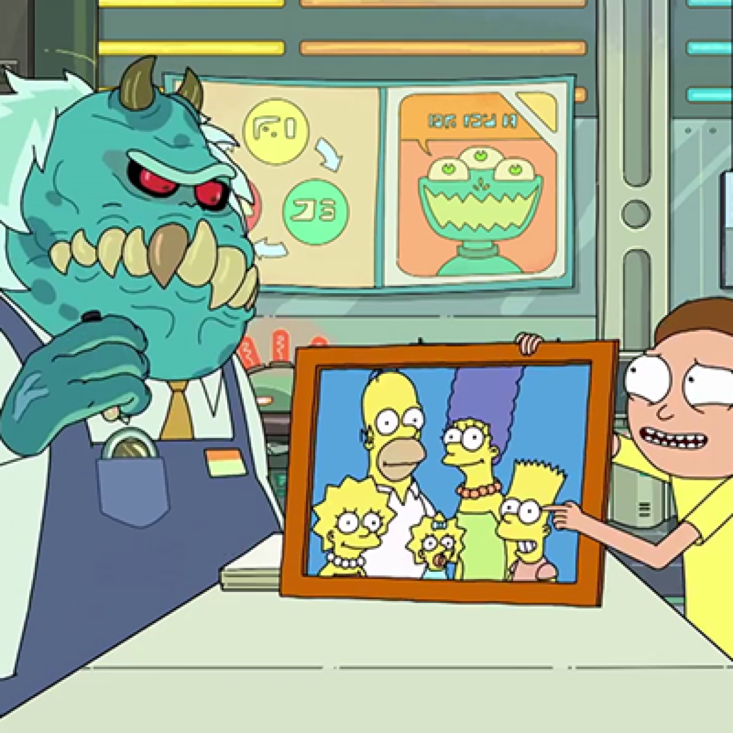 Video: Rick and Morty Kill The Simpsons